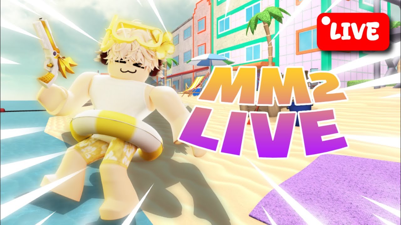 🔴JOIN LIVE Playing MM2 with fans🔴 (summer update??) - YouTube