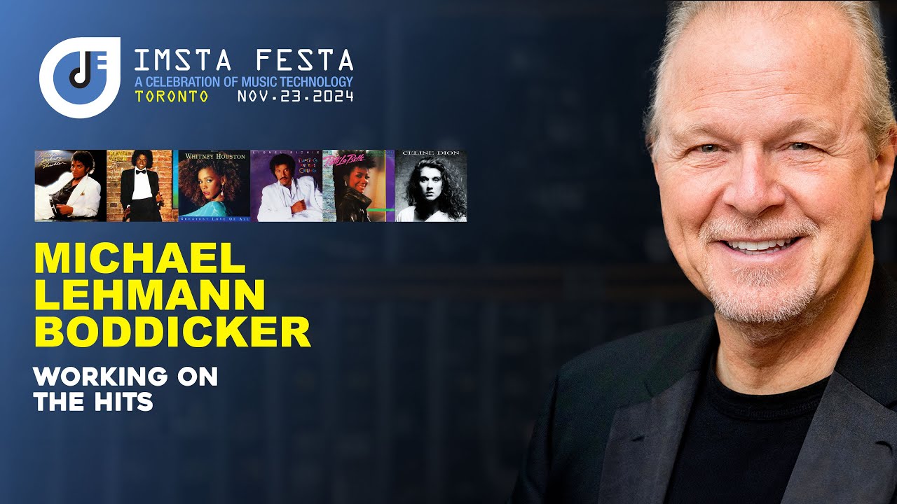 Working on the Hits | Michael Lehmann Boddicker | IMSTA FESTA Toronto ...