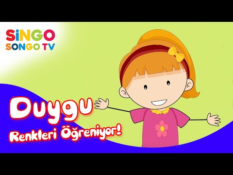 DUYGU Renkleri Öğreniyor 🟠🟢🟣 – SingoSongo TV I İsme Özel Çocuk Şarkıları 🎵