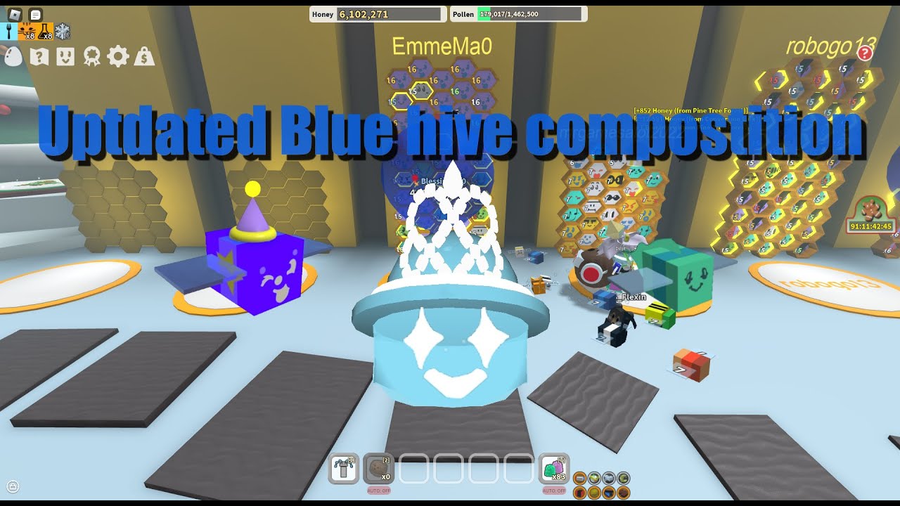 Uptaded Blue Hive Compostion (10t+ a day) - YouTube