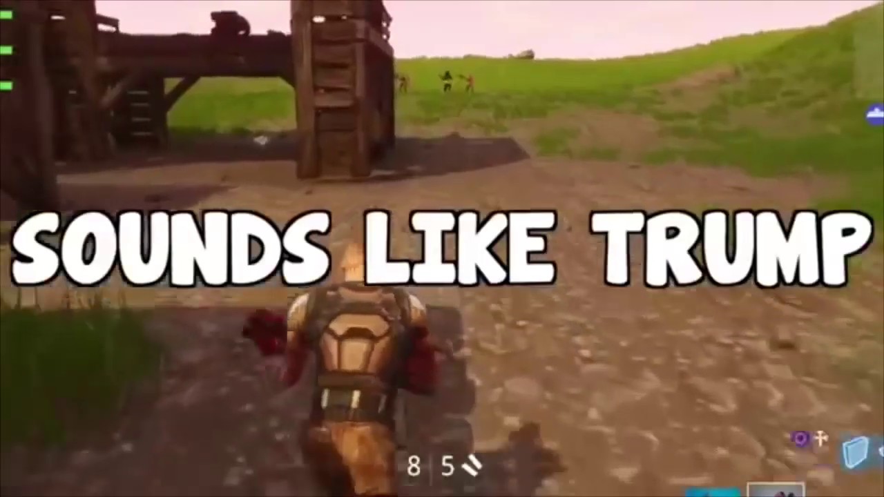 Donald trump in fortnite😂 - YouTube