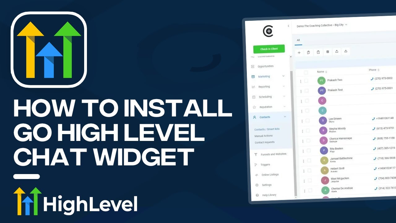 How to Install Go High Level Chat Widget (Go High Level Chat Widget ...