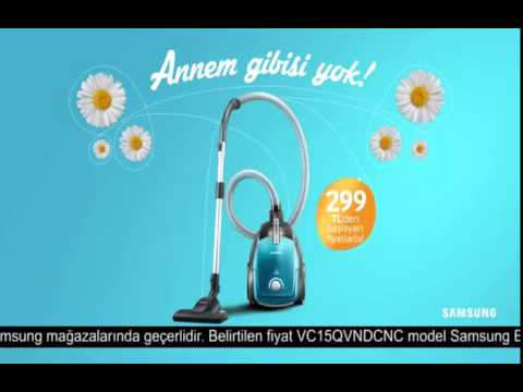 Samsung Elektrikli Süpürge Anneler Günü Reklamı