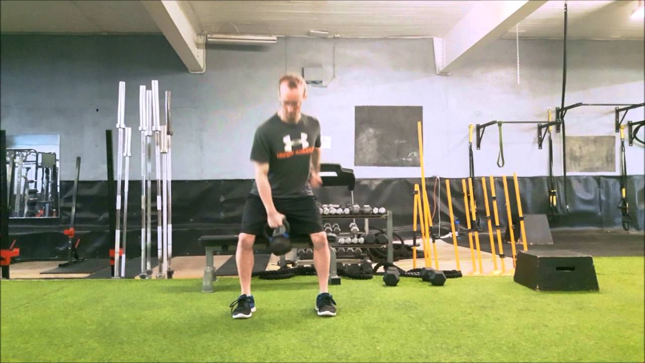 KB Hang Clean - YouTube
