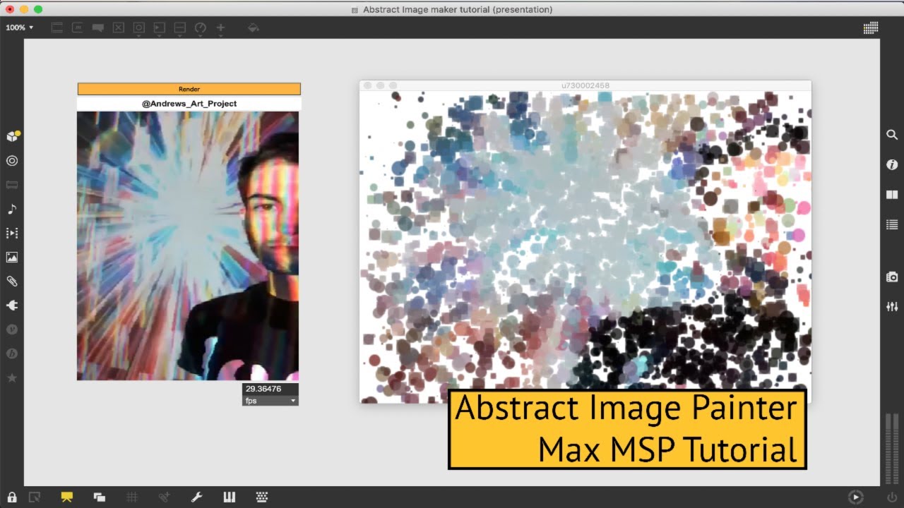 Abstract Image Painter -- Max MSP Tutorial - YouTube