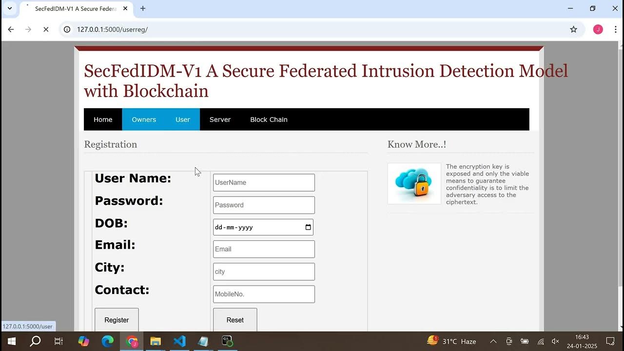 SecFedIDM V1 A Secure Federated Intrusion Detection Model with Blockchain - YouTube