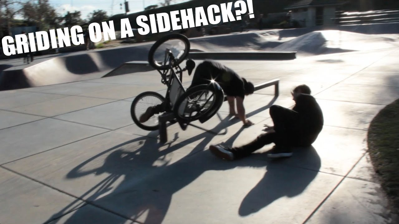 BMX SIDEHACK SKATEPARK EDIT Laguna Hills Skatepark - YouTube