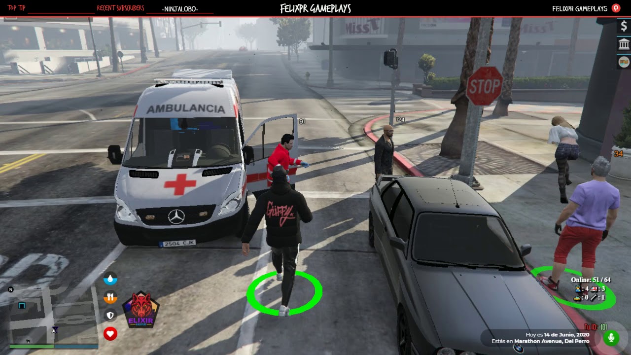 GTA V ROLEPLAY | PRIMER DIA EN LA CIUDAD - YouTube