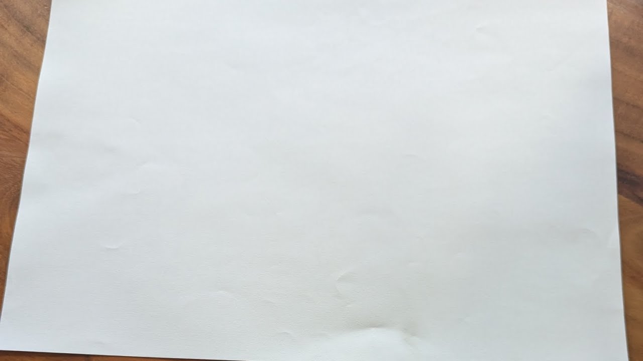 can you fit through a paper - YouTube