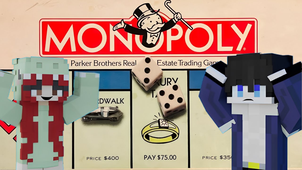 MONOPOLY en MINECRAFT!!! - YouTube