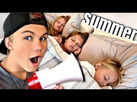 Our SUMMER Morning Routine with 6 KIDS!
