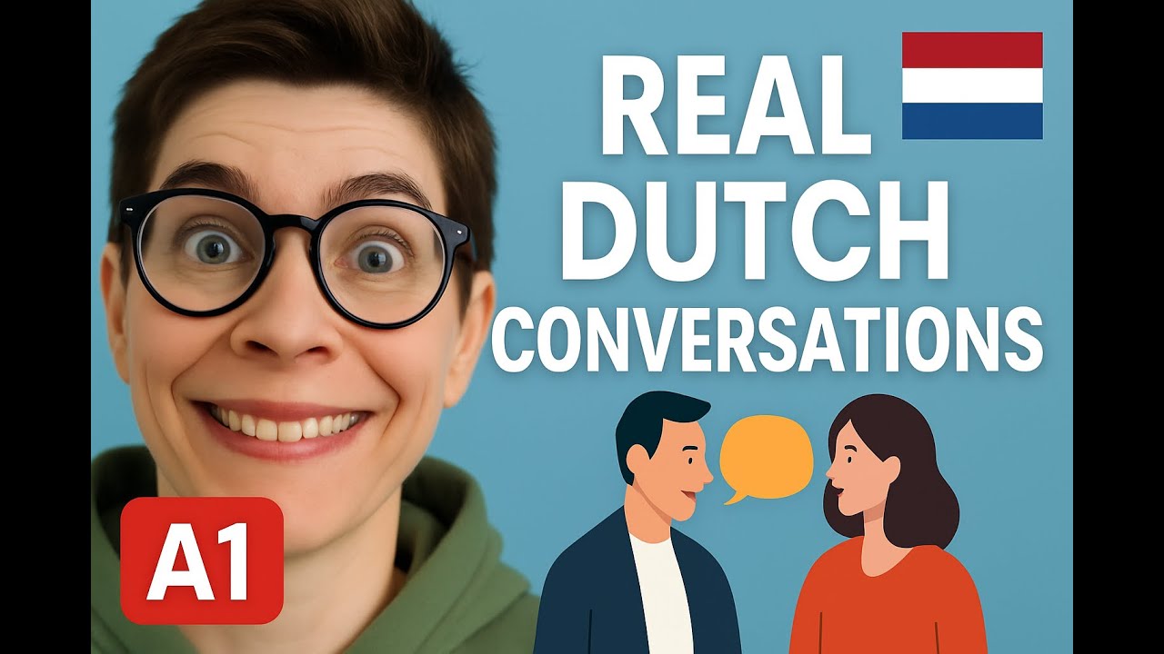 Learn Dutch – A1 Listening Practice Lesson 1 | Real Conversations ...