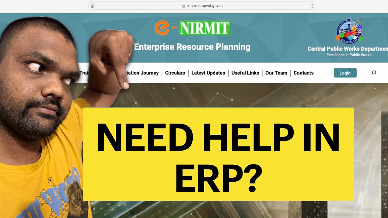 How to get help / Create Incident in CPWD ERP System | Guide - YouTube