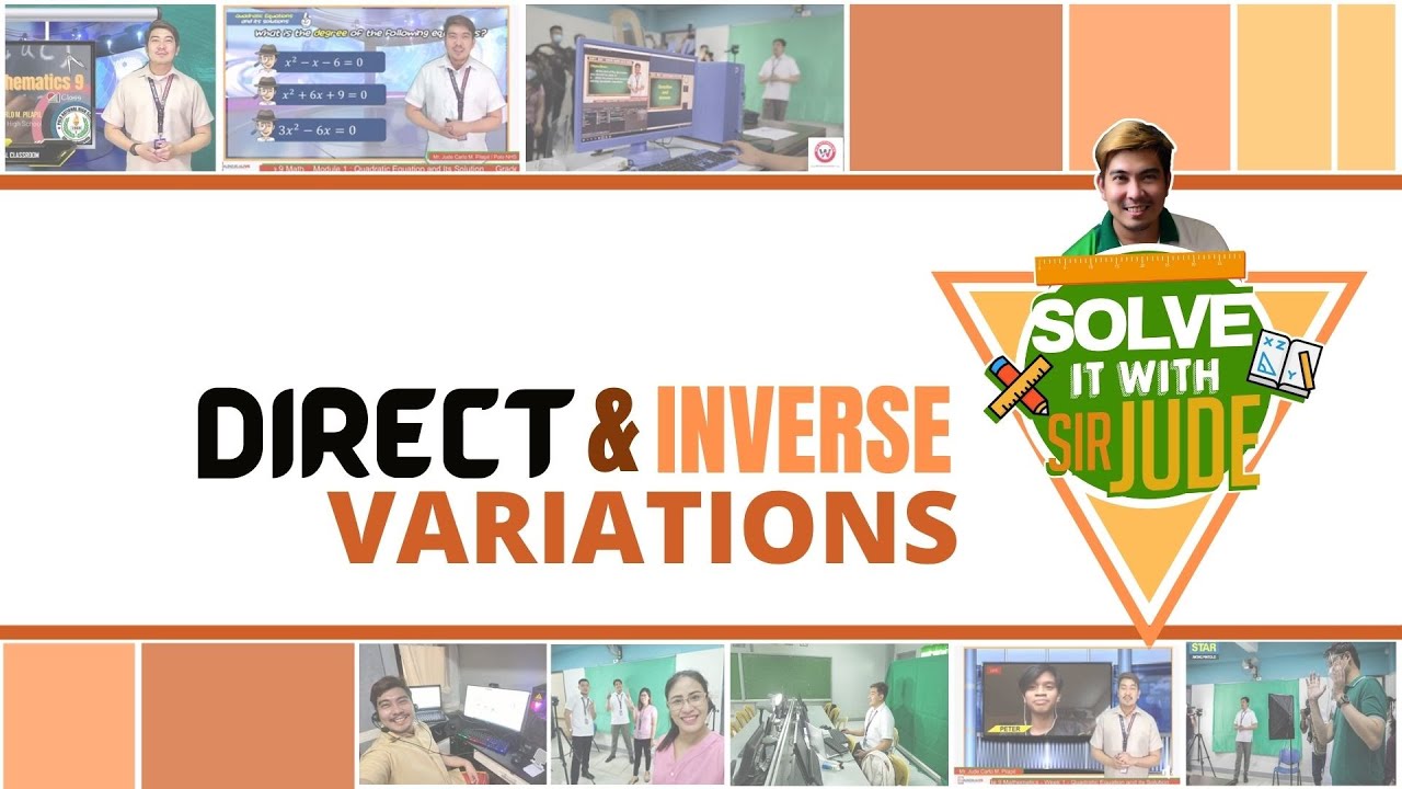 Direct and Inverse Variations | MATH 9 - YouTube