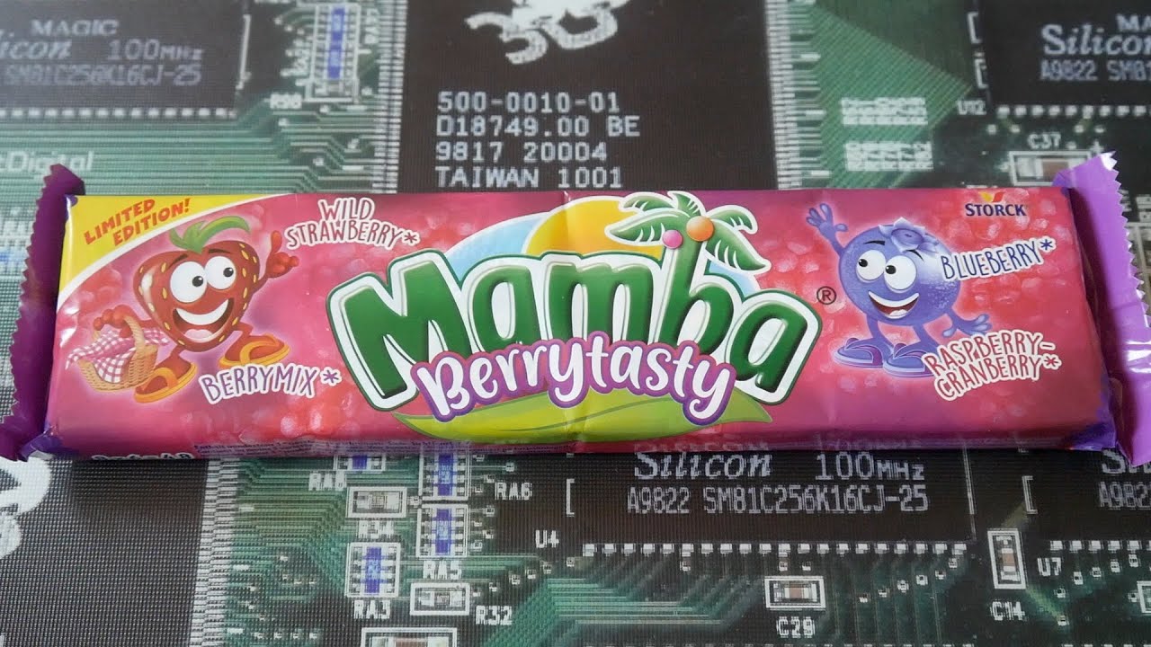 Mamba Berrytasty Limited Edition 🍓 Schmecken die neuen Kaubonbons ? 😋 ...