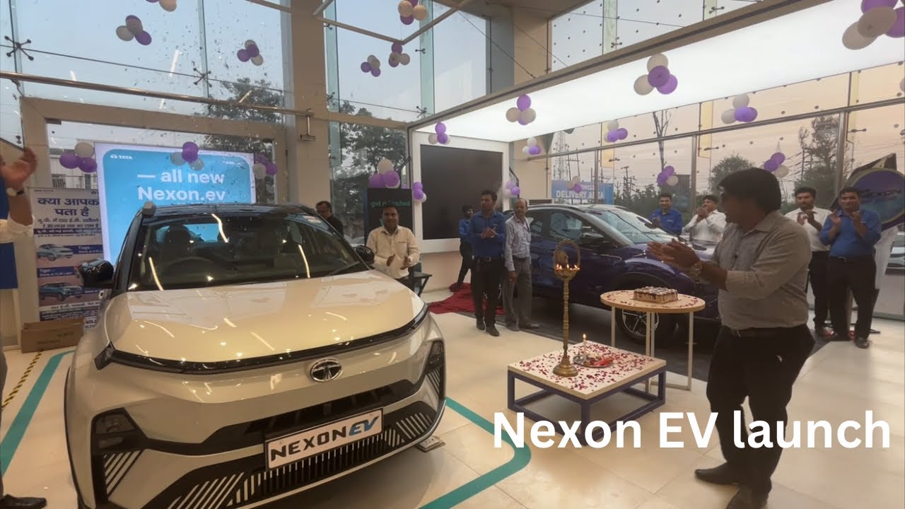Tata Nexon EV Launch at The Mascot Tata | - YouTube
