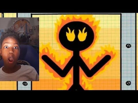 Stickman is on fire! [ Stickman survival] - YouTube