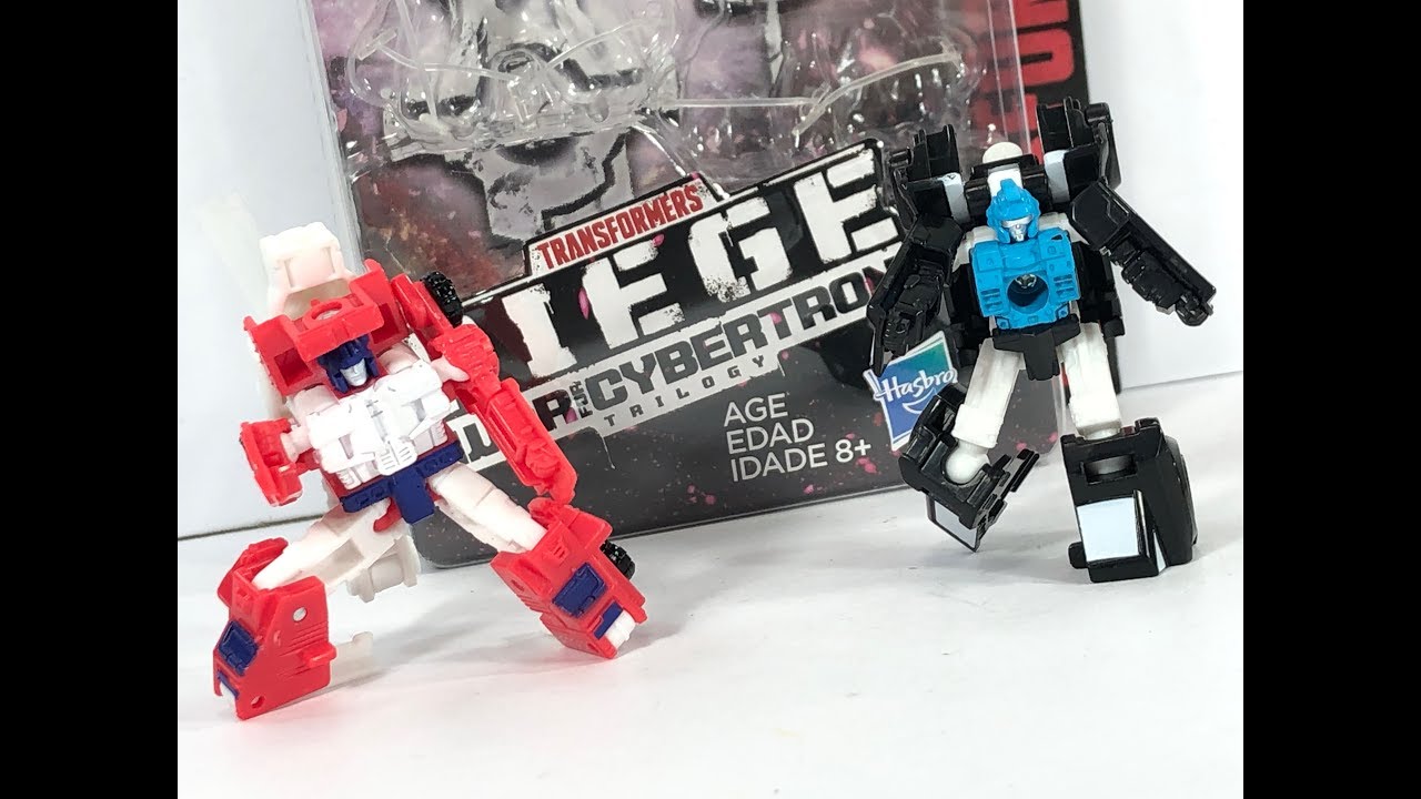 Transformers War for Cybertron SIEGE Red Heat & Stakeout Chefatron ...
