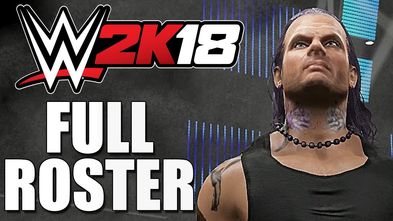 WWE 2K18 GAMEPLAY ENTIRE FULL ROSTER CONFIRMED?! (concept) - YouTube