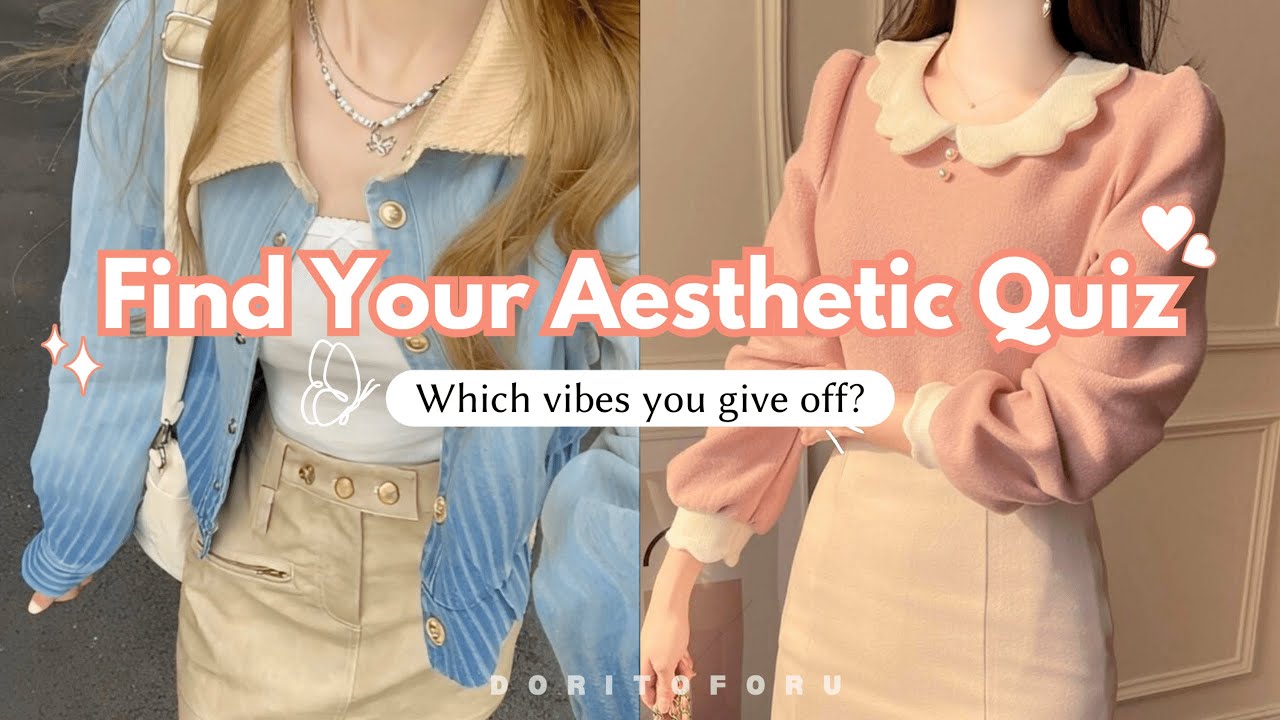 find your aesthetic Quiz🌷🌸 what aesthetic are you?💗 - YouTube