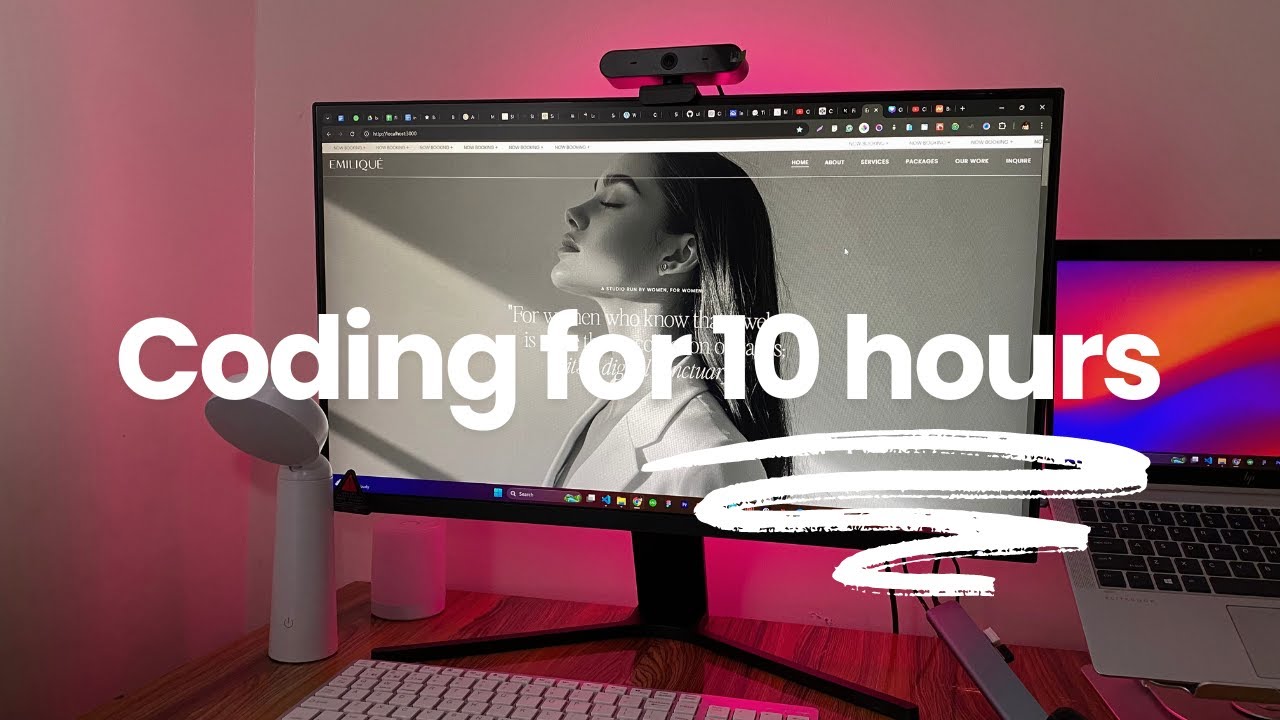 A Coding Vlog Building My Web Design And Development Agency Website Youtube