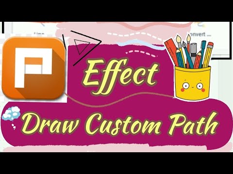 Tutorial Office Powerpoint | Effect | Draw Custom Path | Line | Curve ...