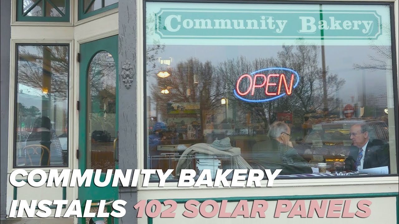 Community Bakery's going solar with 102 panels! - YouTube