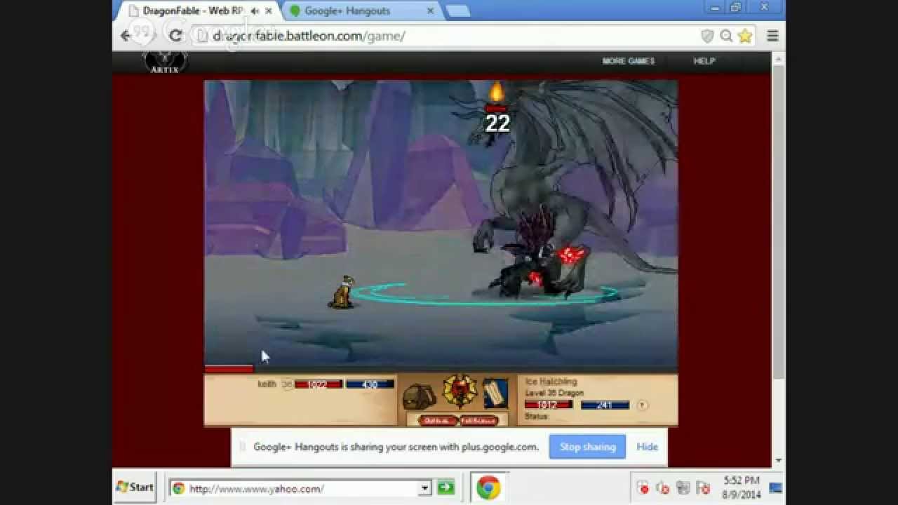 dragon fable easy way to get dragon scales - YouTube