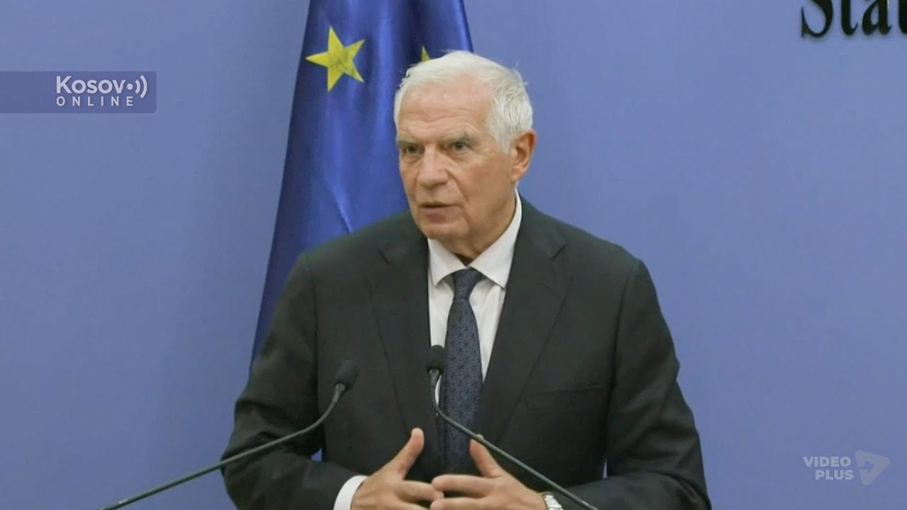 Izjave Borelja tokom posete Ramali - YouTube