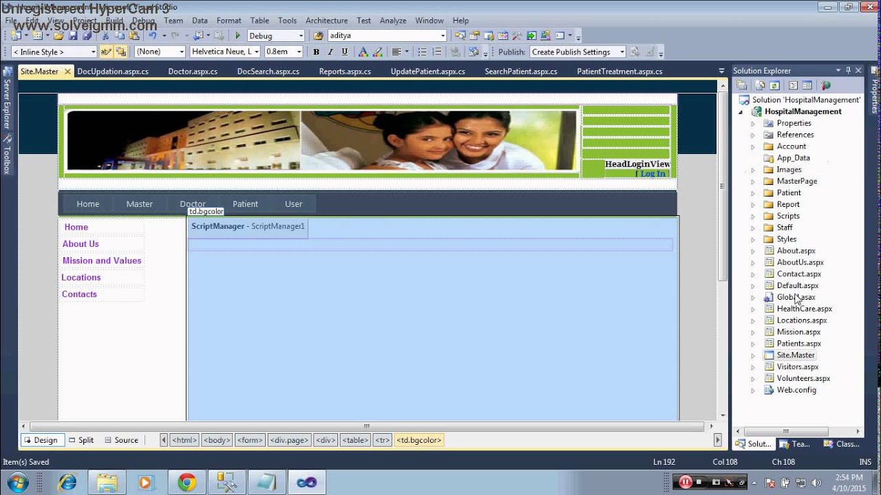 how to connect database to visual studio for project(Rakesh) - YouTube