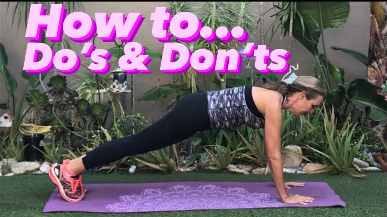 The Do’s and Don’ts of At Home Workouts | Michelle Wilson - YouTube