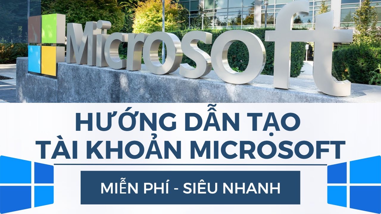 Hướng dẫn tạo tài khoản Microsoft MIỄN PHÍ - Siêu NHANH (thành công 100 ...