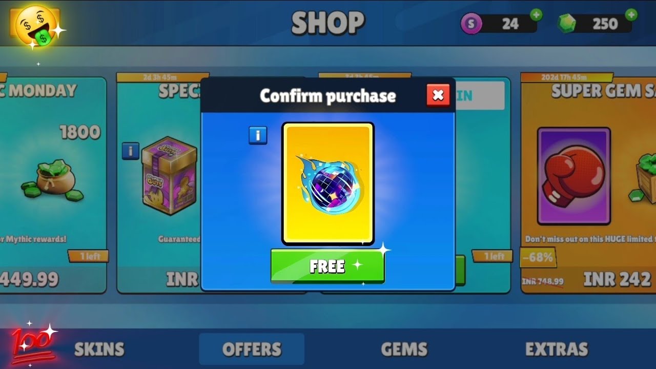 FREE MAX LEVEL BOUNCING BALL ABILITY💯 IN ||STUMBLE GUYS||🤑 - YouTube