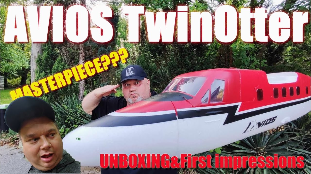 AVIOS Twin Otter Scale Twin-Engine STOL RC Plane w/Wheels & Floats EPO ...