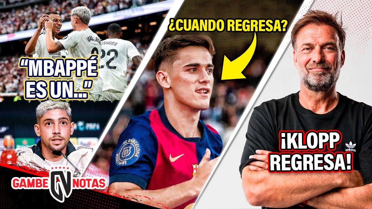 ¡Recadito de Valverde A HATERS de Mbappé! l ¡Así será MEGA REGRESO de ...