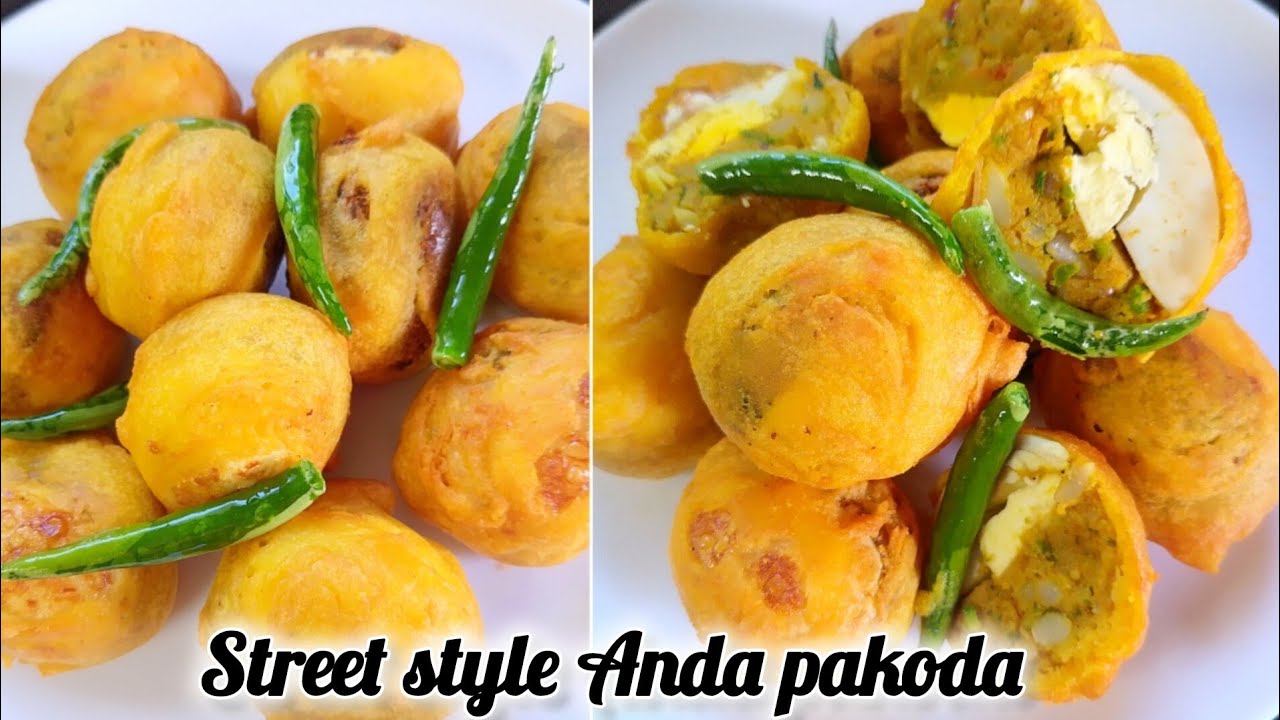 Ramzan special anda pakoda | egg pakoda recipe | street style and chop ...