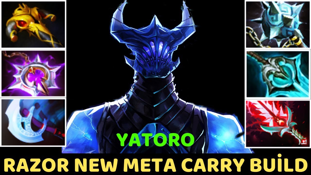YATORO [Razor] New Meta Carry Build 7.33 Dota 2 - YouTube