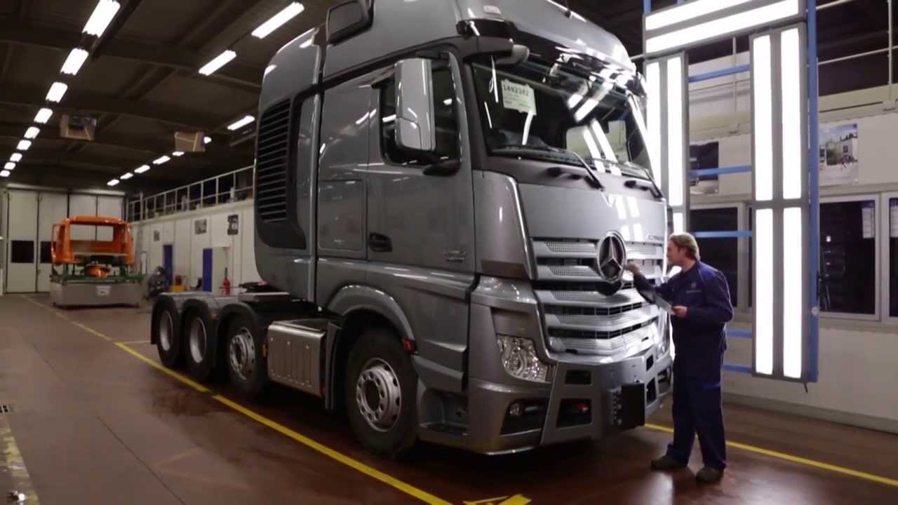 Mercedes-Benz Commercial Vehicles - Finish - Quality check | AutoMotoTV ...
