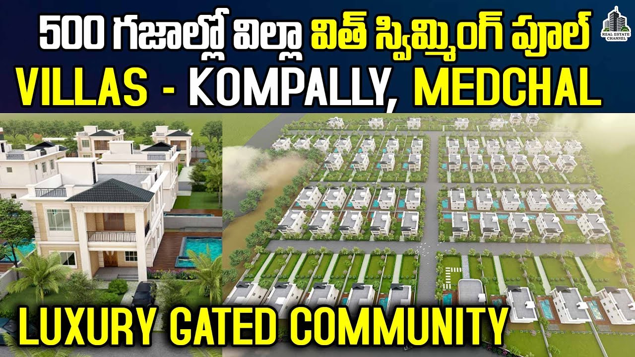 Kompally Medchal Villas | Oxygen Creek Medchal Somaram Villas #kompally ...
