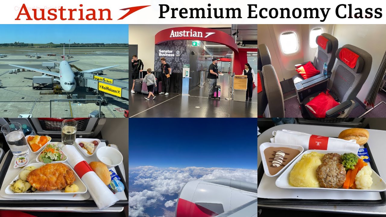 Austrian PREMIUM ECONOMY: Vienna to Los Angeles - YouTube