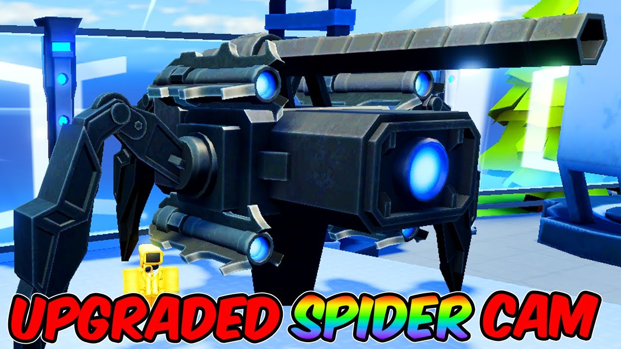 Unlocked UPGRADED SPIDER CAMERA in Skibidi Tower Defense - YouTube