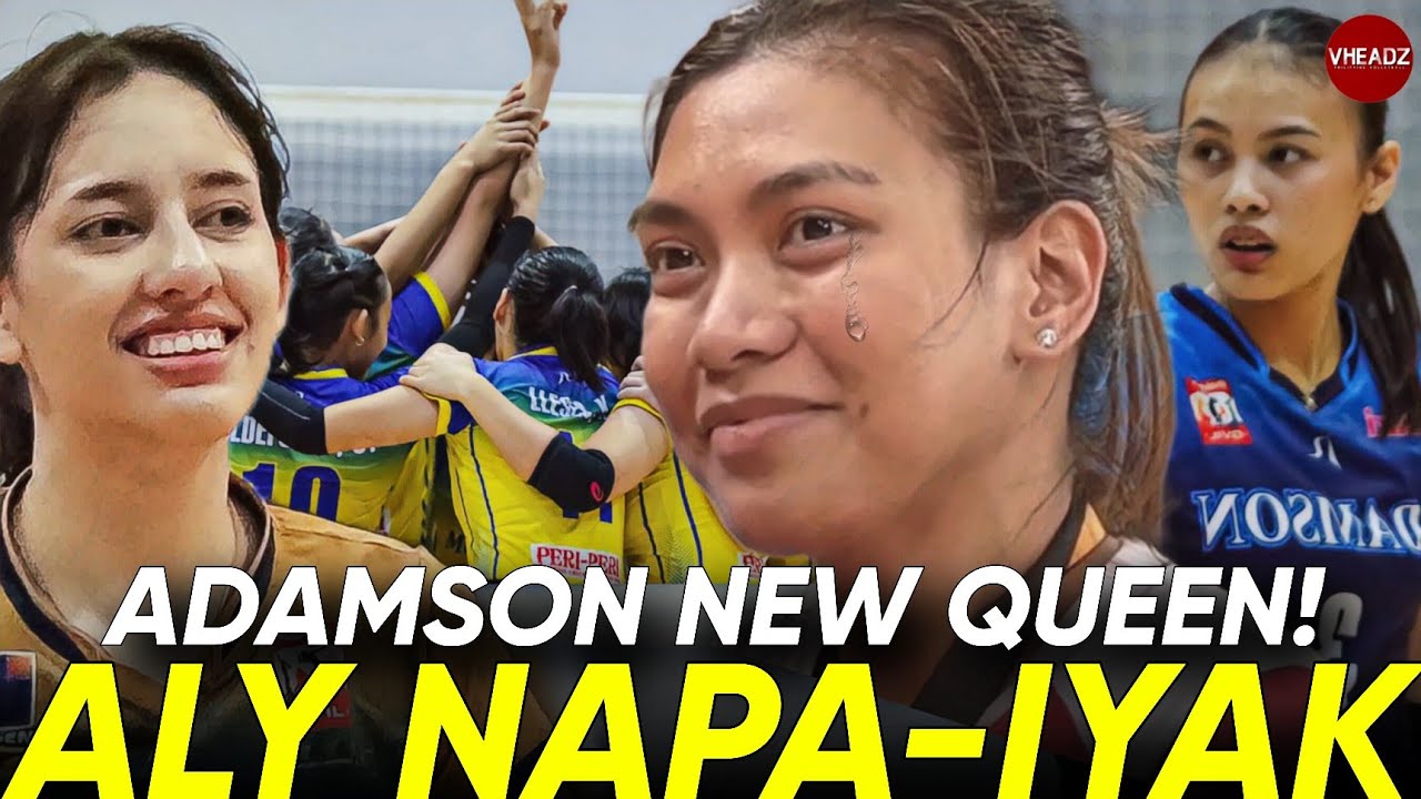 Alyssa Valdez Bakit NAGING EMOTIONAL? Adamson CHAMP NA-SWEEP ang ...