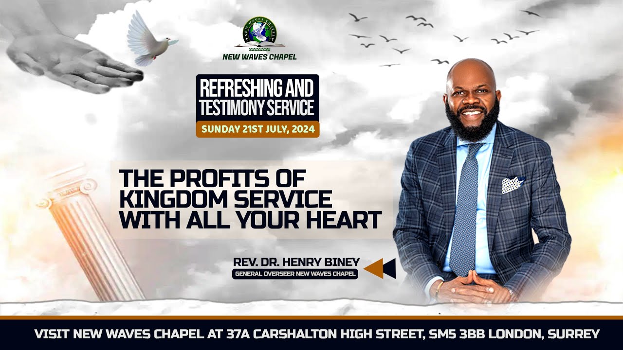 THE PROFITS OF KINGDOM SERVICE WITH ALL YOUR HEART (21-07-2024) - YouTube