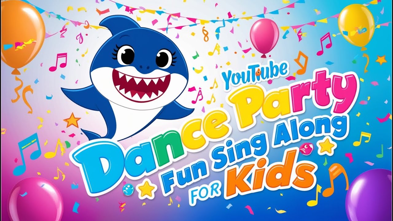 Baby Shark Dance Party | Fun Sing Along for Kids #shark - YouTube