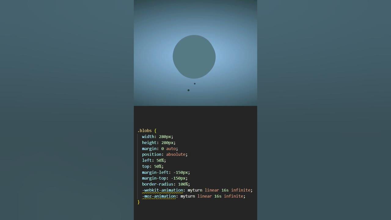 "Creating Beautiful Bubble Animations with HTML & CSS" #coding #bubble #htmltutorial - YouTube