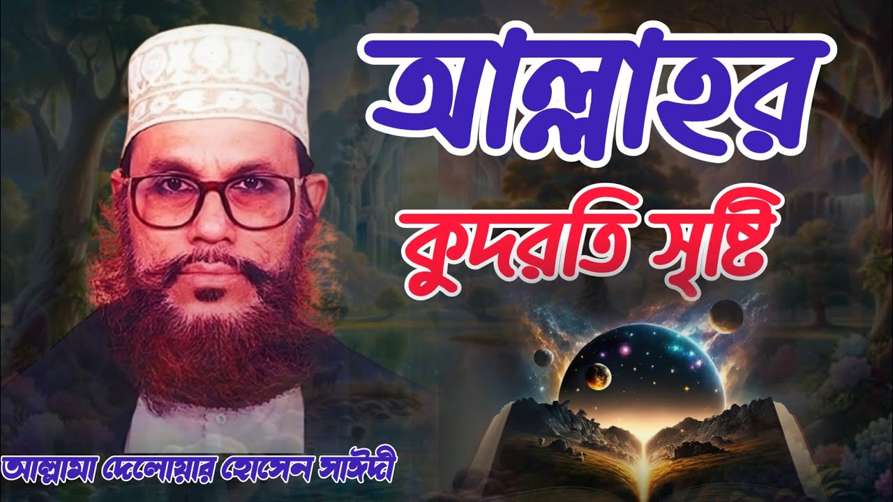 আল্লাহর সৃষ্টি নিয়ে চিন্তা ধারা || Allama Delowar Hossen Saydi Waz ...