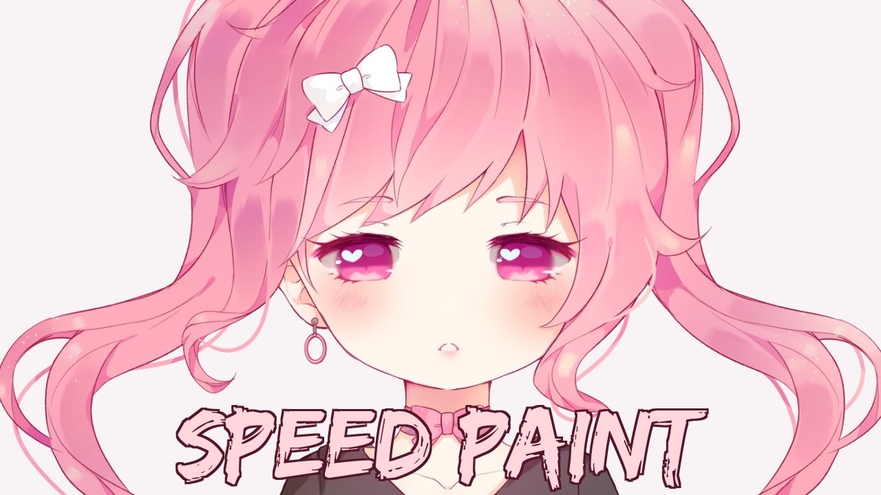 random stuff "pink" [ MediBang Paint Pro ] Speedpaint - YouTube