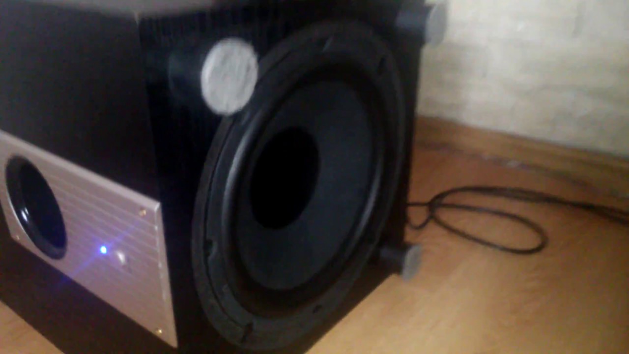 Subwoofer aktywny GRANDHIGH ASW 12 - YouTube