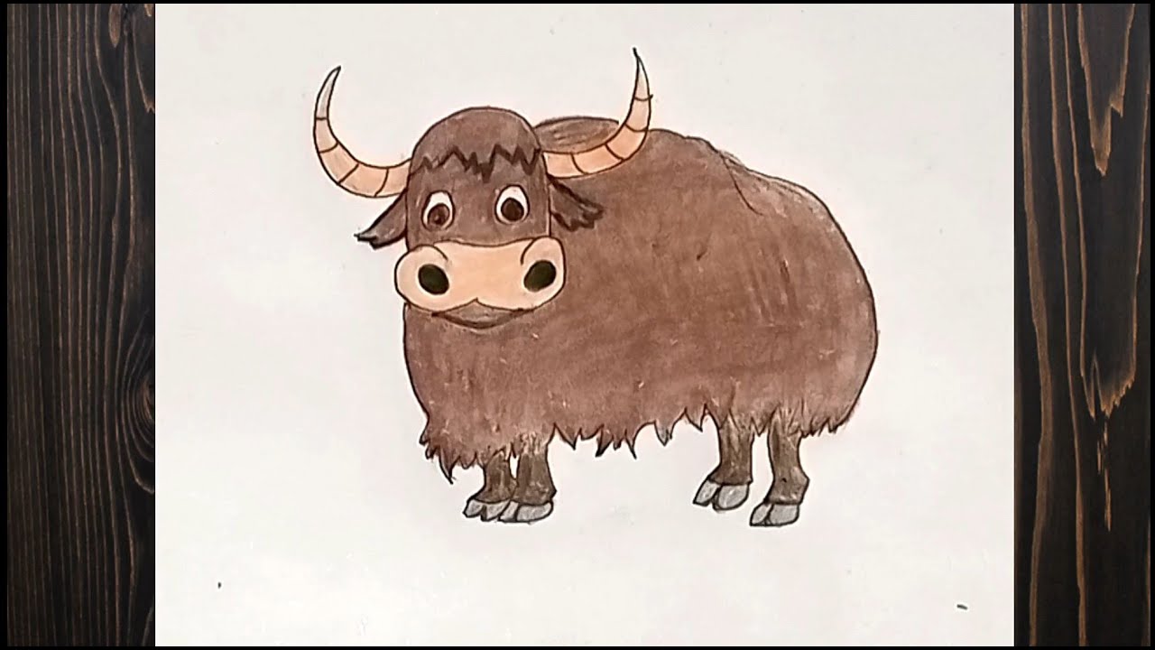 ox drawing || How to draw a OX easy // Easy Bull drawing // OX Rangoli ...
