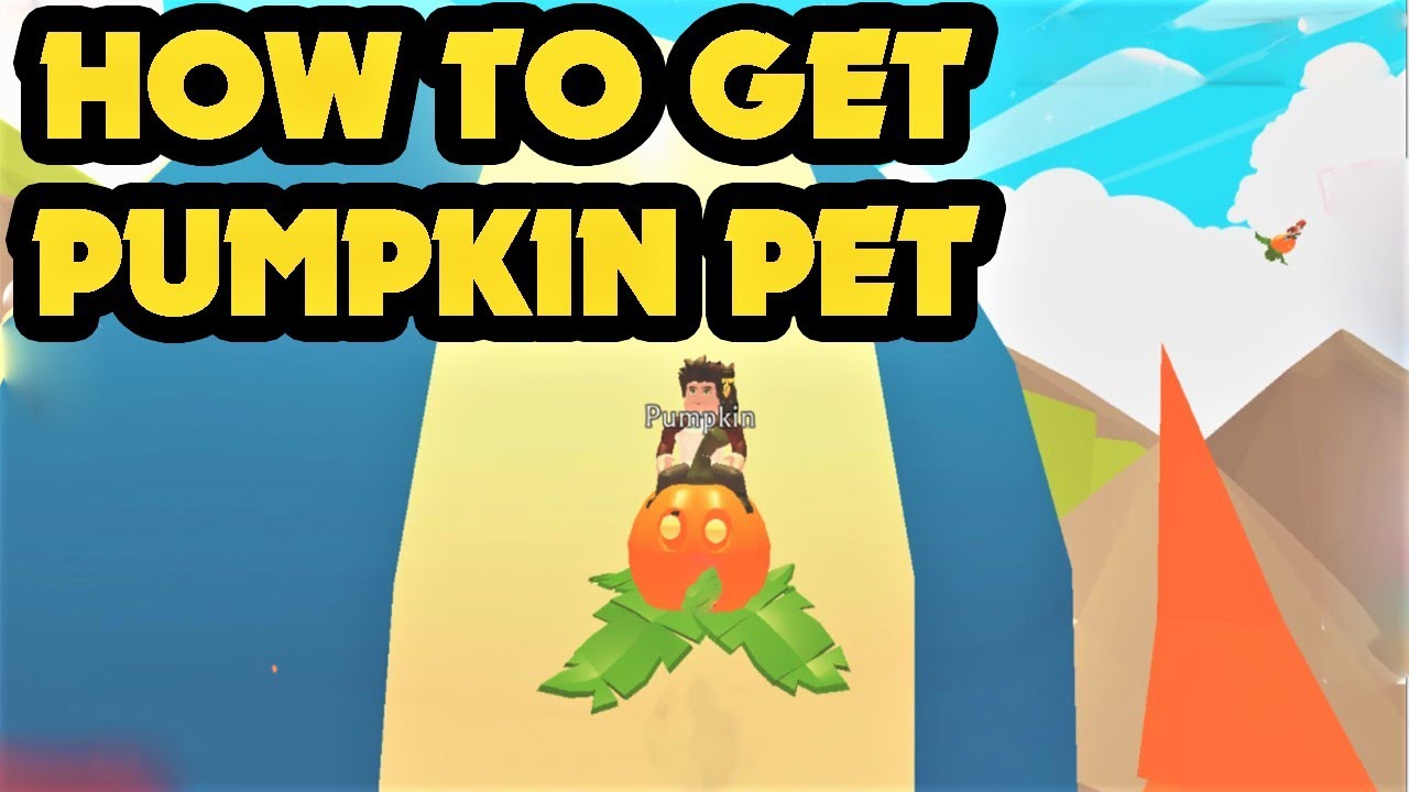 ROBLOX ADOPT ME HOW TO GET PUMPKIN PET IN HALLOWEEN UPDATE (Roblox ...